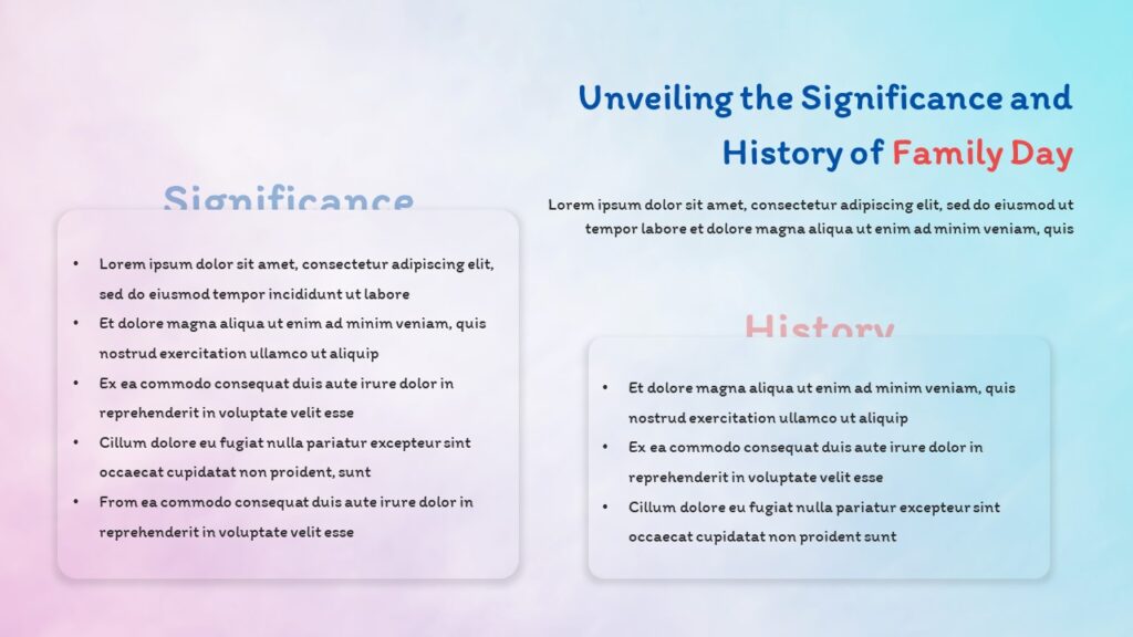 Free American Family Day PPT And Google Slides Templates