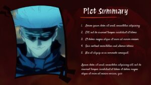 Free Jujutsu Kaisen Anime Google Slides And PPT Template