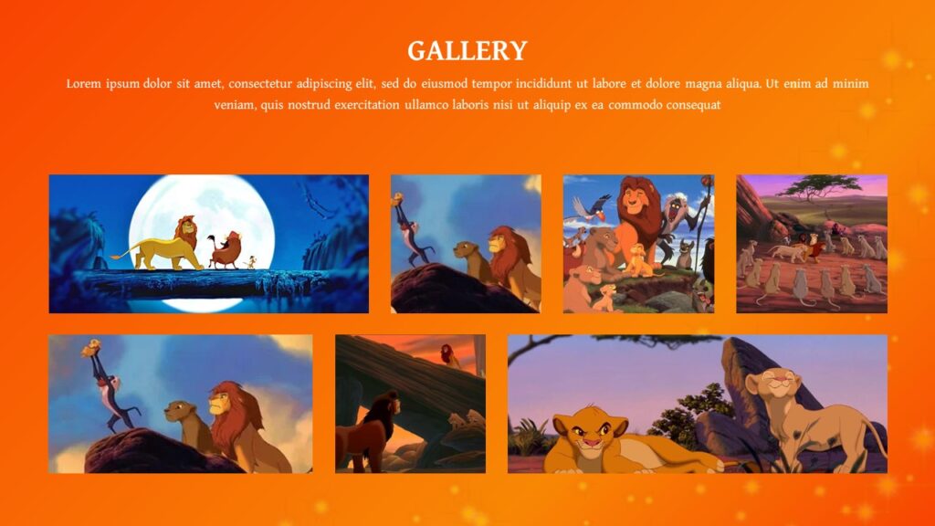 Free The Lion King Presentation PPT And Google Slides Template