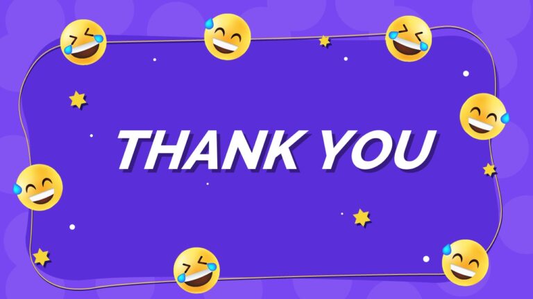 Download Free Funny Thank You PPT Presentation & Google Slides
