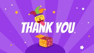 Download Free Funny Thank You PPT Presentation & Google Slides