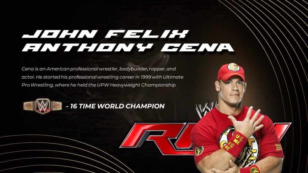 Free John Cena Template for PowerPoint and Google Slides