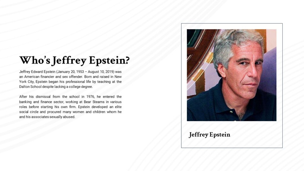 Free Epstein Island Template PowerPoint and Google Slides