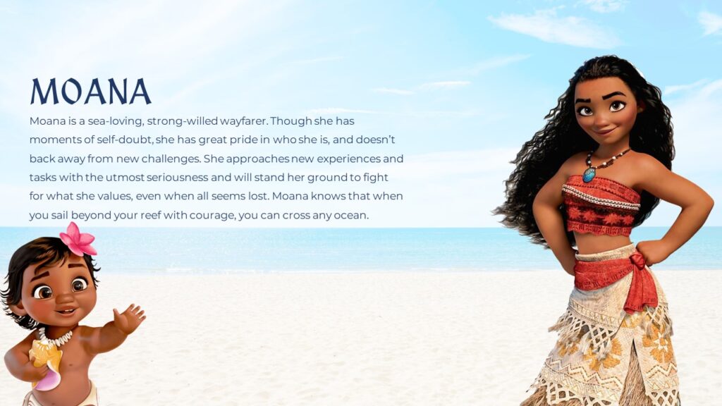 Free Moana Presentation PowerPoint Template & Google Slides
