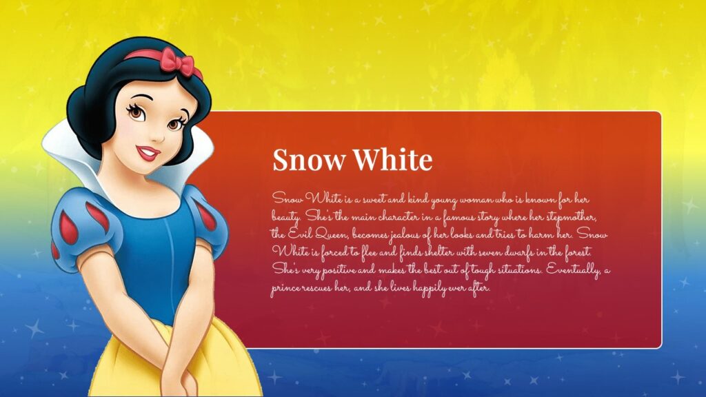 Free Disney Snow White Google Slides & PowerPoint Template