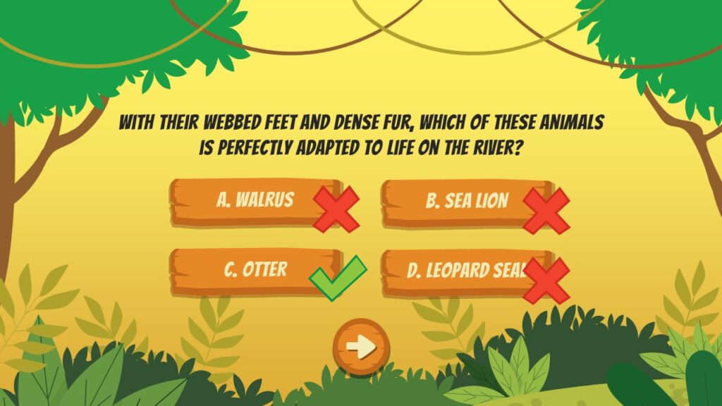 Free Family Feud Wildlife Quiz PowerPoint & Google Slides
