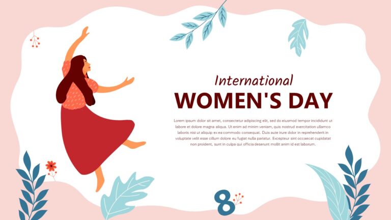 Free Womens Day PowerPoint Presentation Template & Google Slides