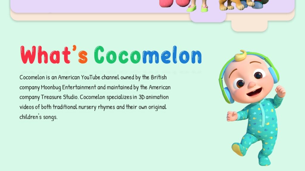 Free Animated Cocomelon PowerPoint Template and Google Slides