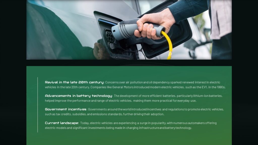 Free Electric Cars PowerPoint and Google Slides Templates - SlideChef