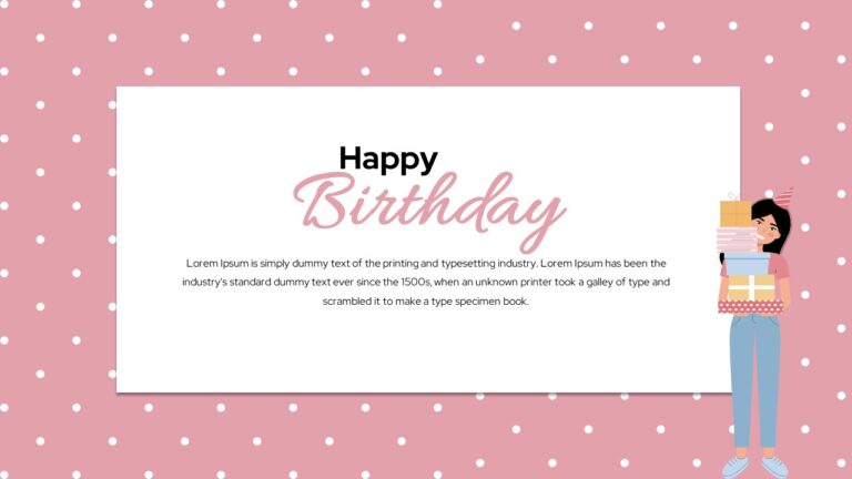 Free Birthday Wishes PowerPoint Templates And Google Slides