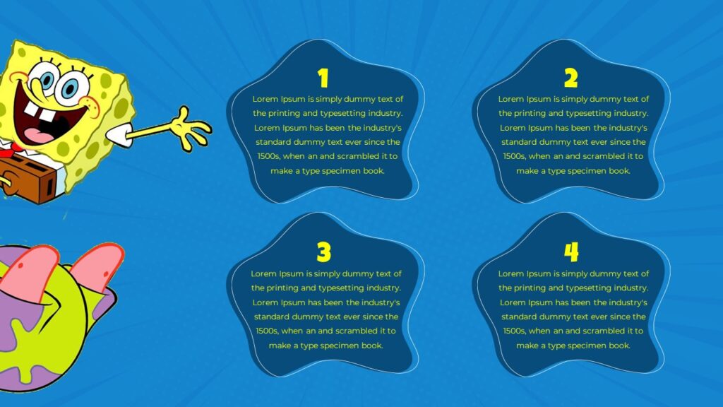 Free SpongeBob PowerPoint Template and Google Slides Themes