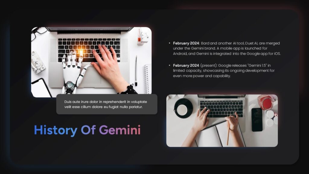 Free Google Gemini PowerPoint Presentation Template - SlideChef