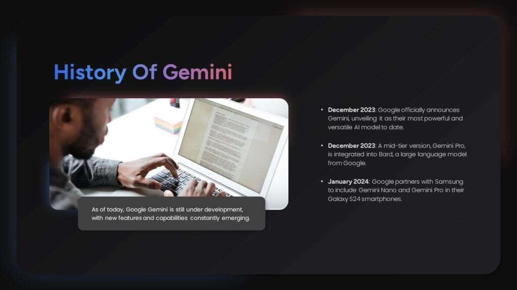 Free Google Gemini PowerPoint Presentation Template - SlideChef