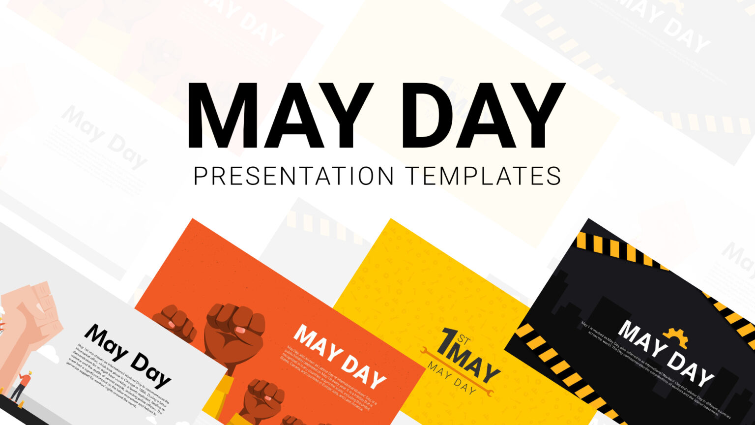 May Day Presentation Template | Free PowerPoint Template & Google Slides