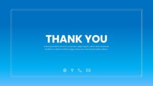 Free Simple Thank You Slides - SlideChef