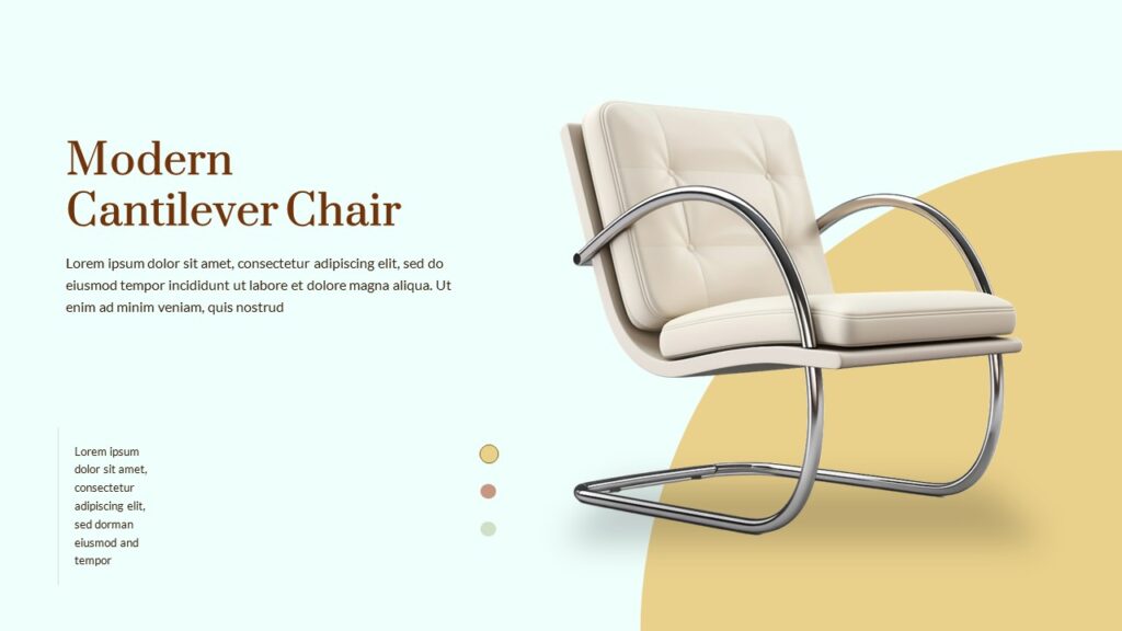 Free Furniture Slideshow Presentation Templates with Animation