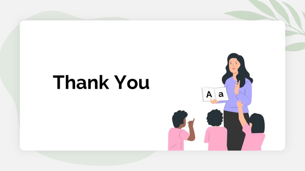 Free Thank You Note Template for Teachers - SlideChef
