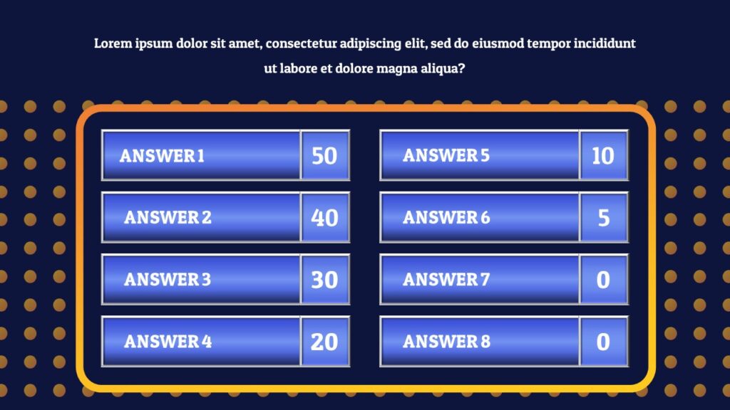 Family Feud Template: Free Download & Step-by-Step Guide | SlideChef