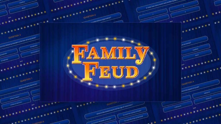 Download Free Family Feud PowerPoint Template | Slide Chef