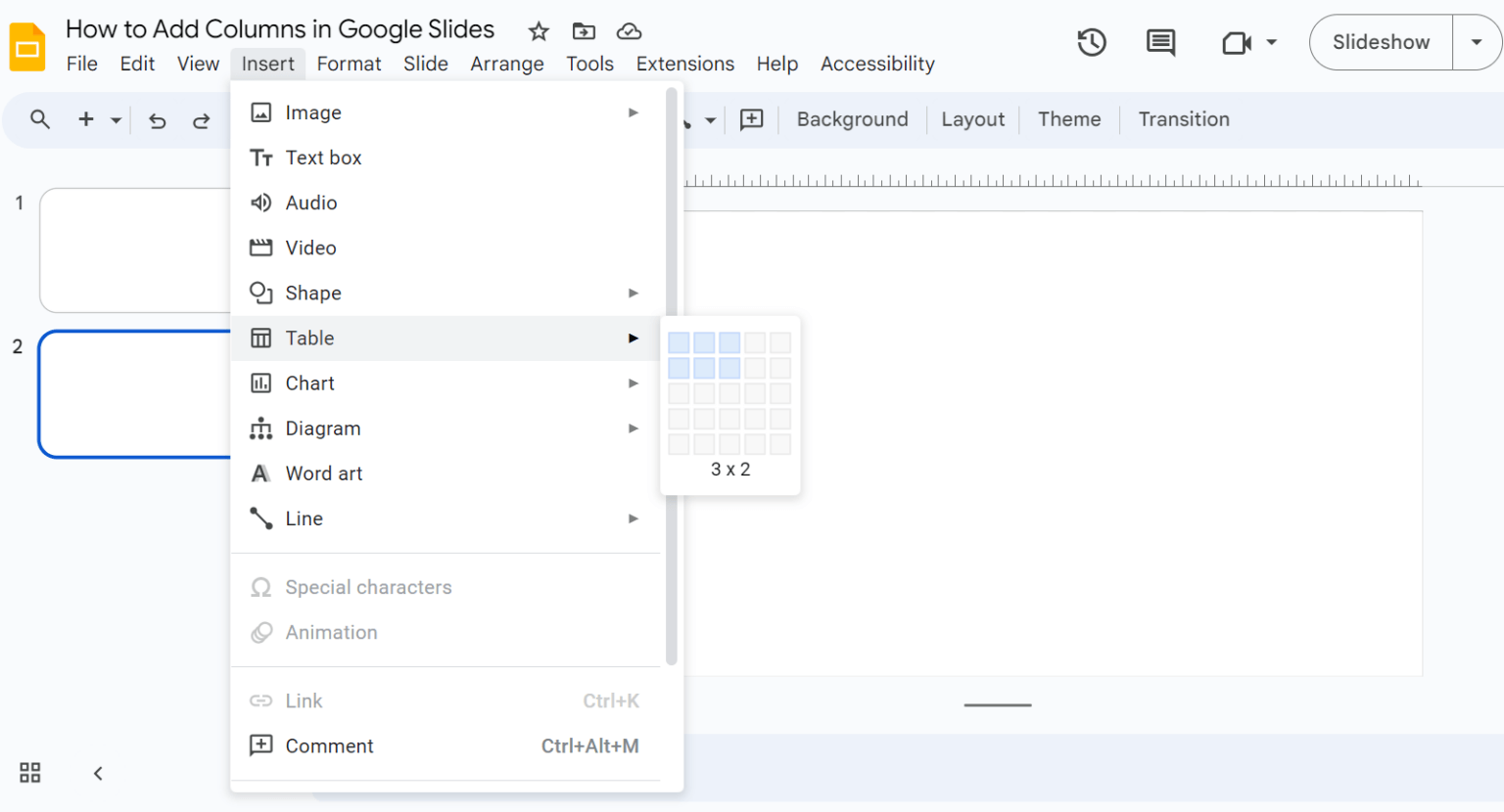 How to Make Columns in Google Slides (Easy Step-by-Step Guide) - SlideChef