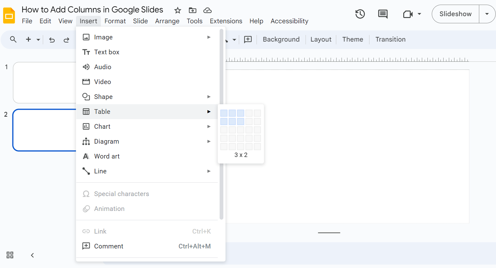 How to Make Columns in Google Slides (Easy Step-by-Step Guide) - SlideChef