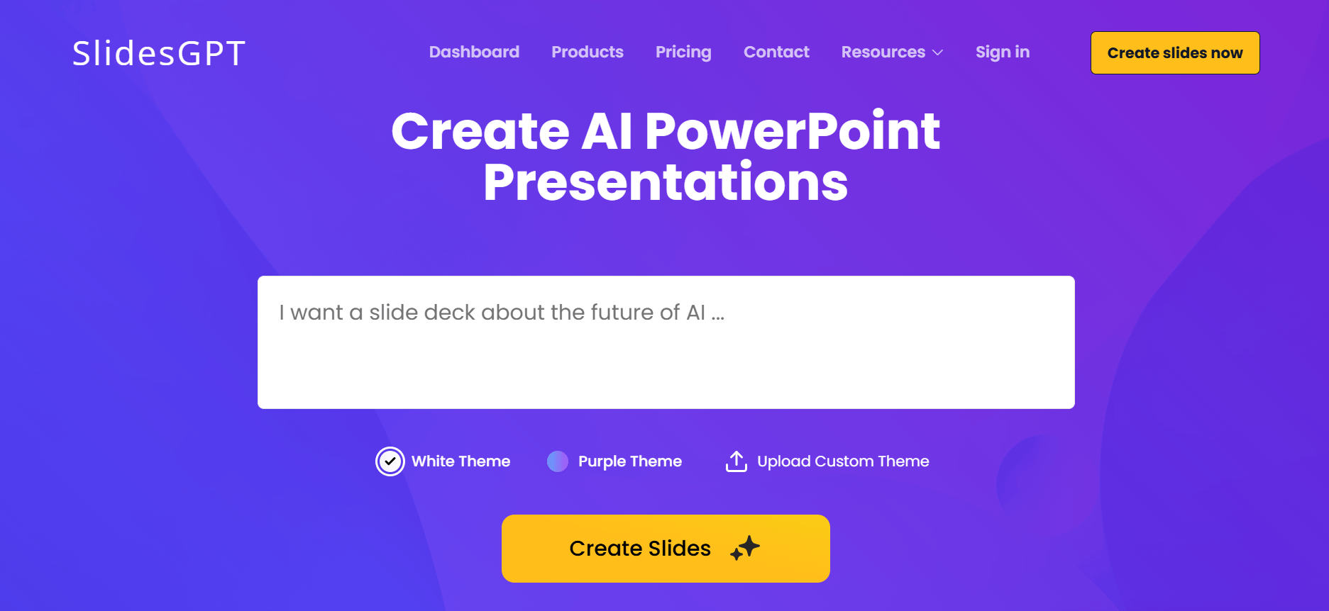 Alternatives To Gamma AI To Make Presentation Super Easy - SlideChef