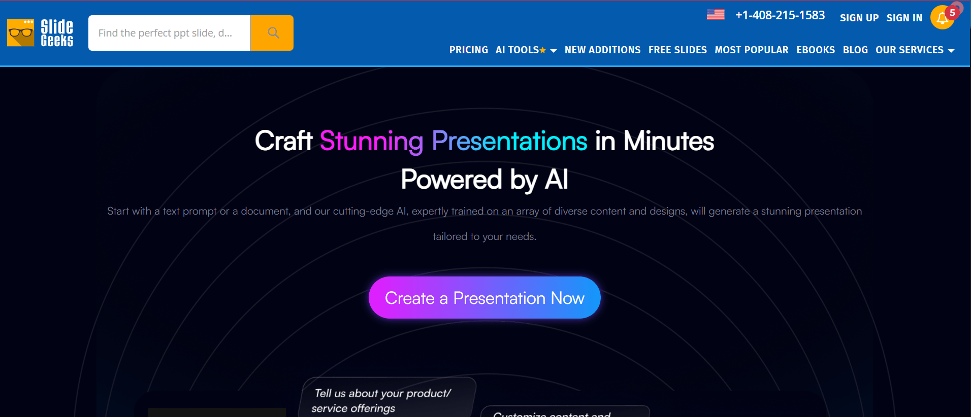 Alternatives To Gamma AI To Make Presentation Super Easy - SlideChef