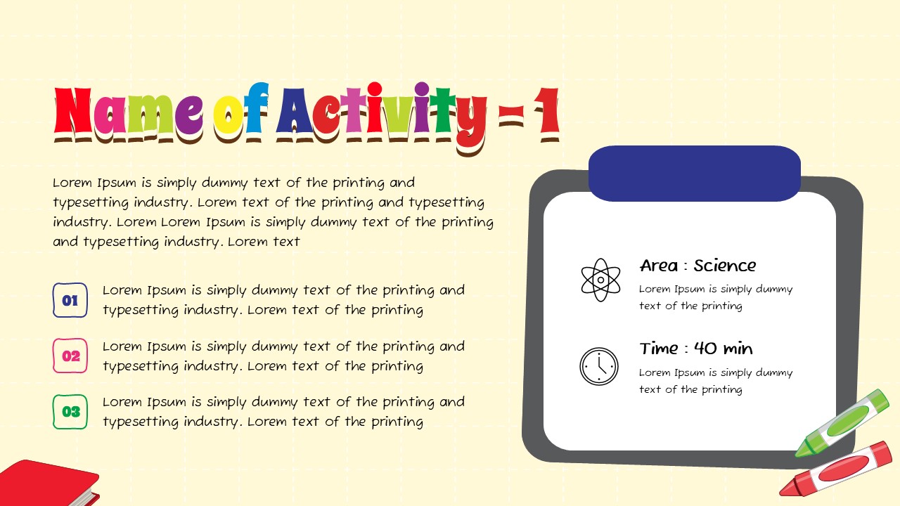 Lesson Plan Template PowerPoint and Google Slides - SlideChef