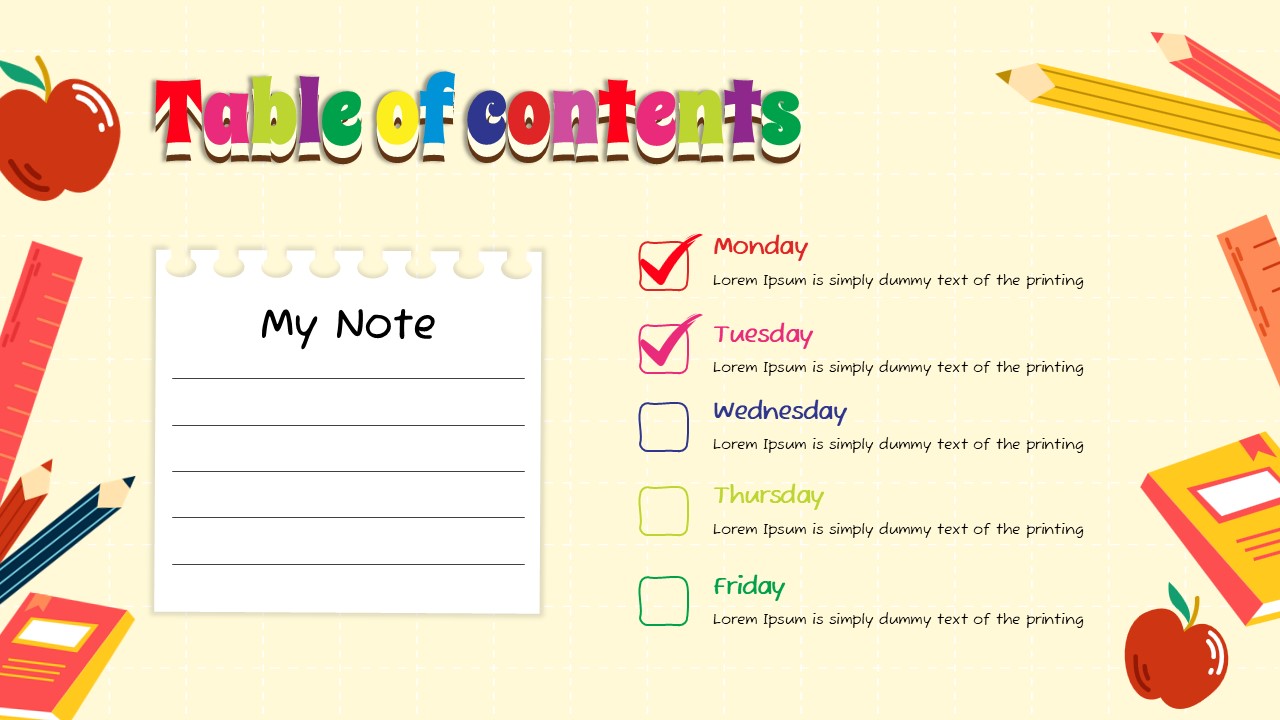 Lesson Plan Template PowerPoint and Google Slides - SlideChef