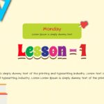 Lesson Plan Template PowerPoint and Google Slides - SlideChef