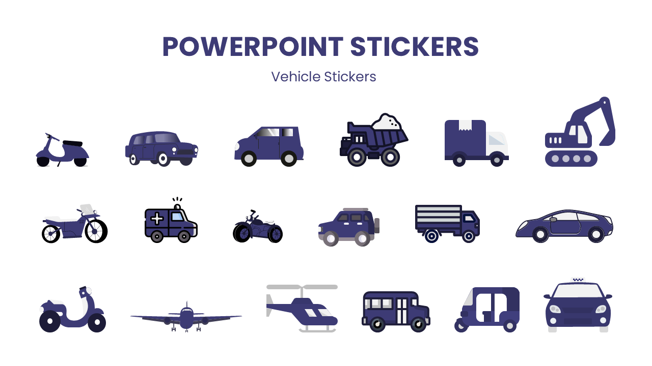 PowerPoint Stickers Template and Google Slides - SlideChef