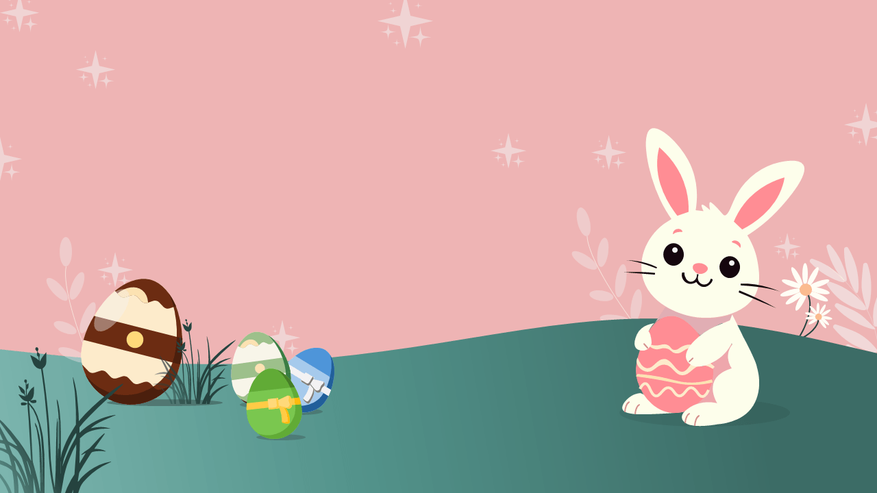 Easter Bunny Template for PowerPoint and Google Slides SlideChef