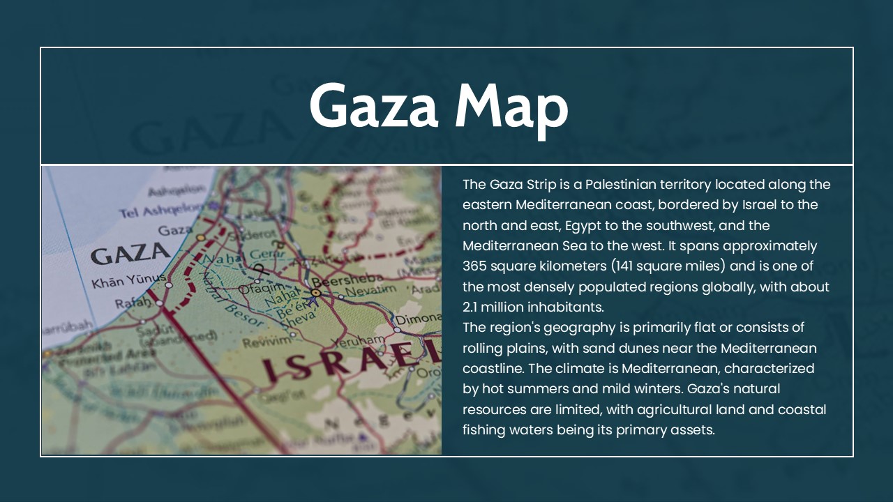 Gaza Strip Template PowerPoint and Google Slides - SlideChef