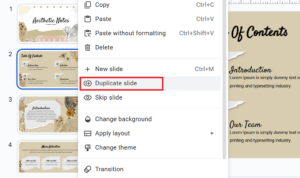 How to Copy, Paste and Duplicate Slides in Google Slides - SlideChef