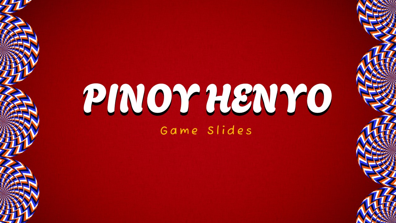 Pinoy Henyo Game Template | Free PowerPoint and Google Slides - SlideChef