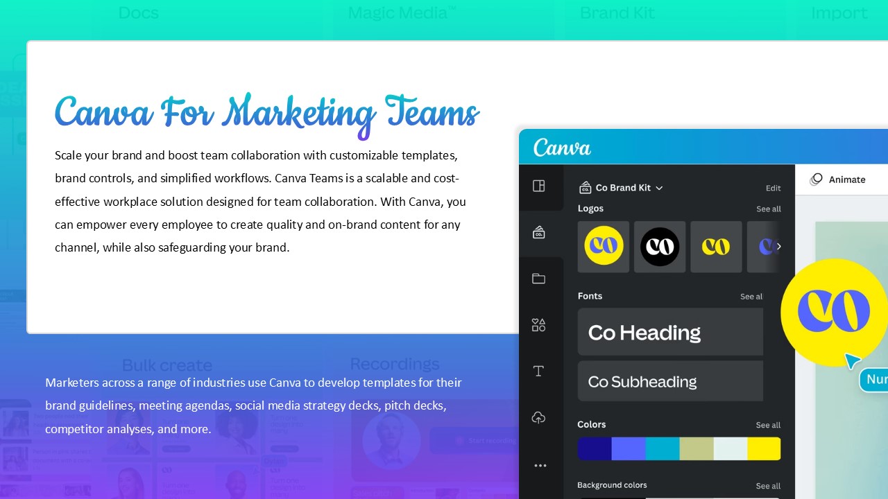 Plantilla de presentación gratuita de Canva | PowerPoint y Google Slides - SlideChef