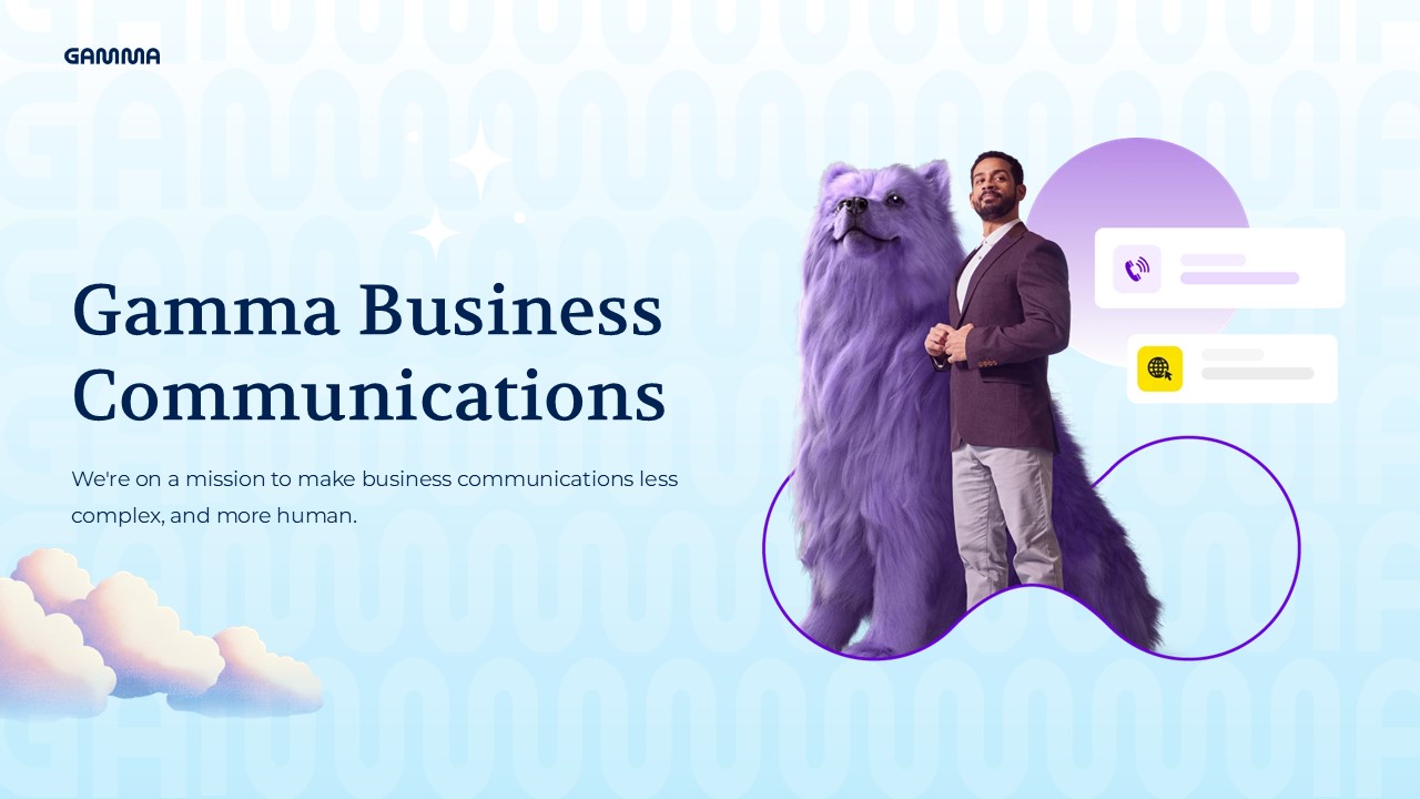 Gamma AI Presentation Template - Free PP & Google Slides