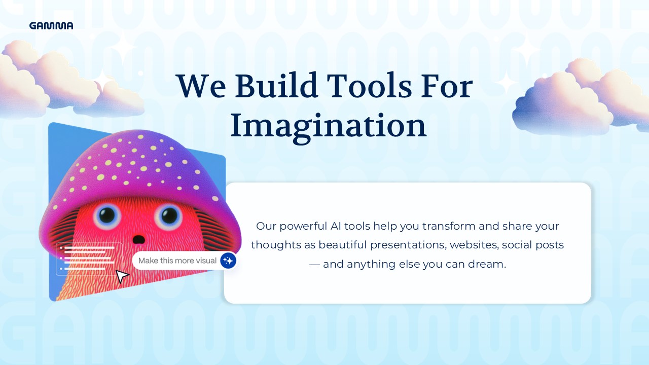 Gamma AI Presentation Template - Free PP & Google Slides