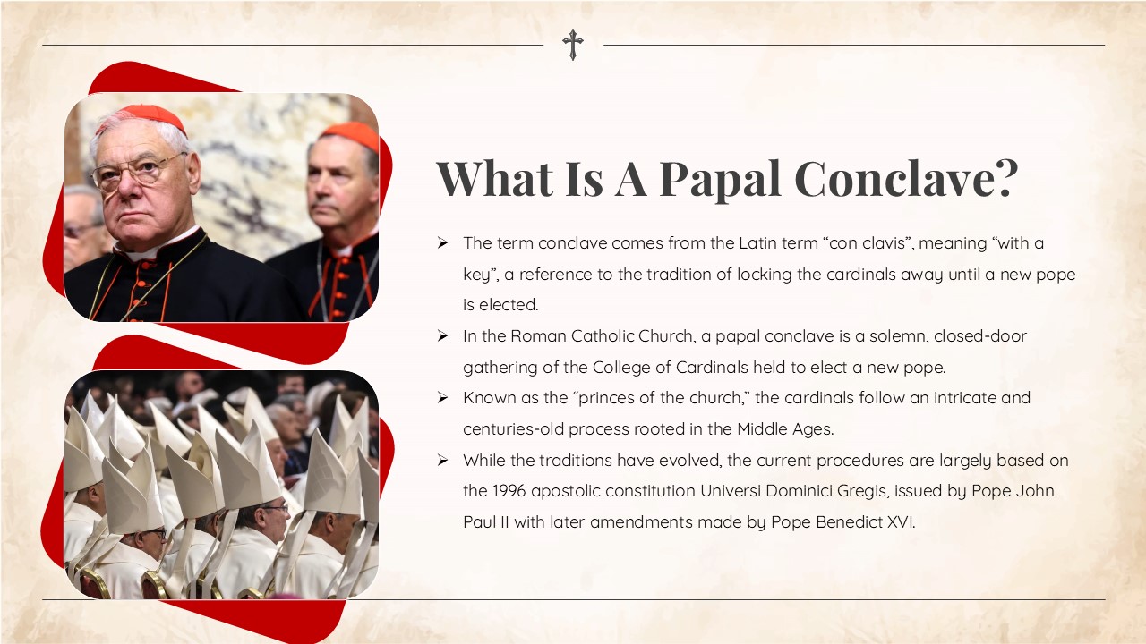 Papal Conclave Template – Free PowerPoint and Google Slides - SlideChef