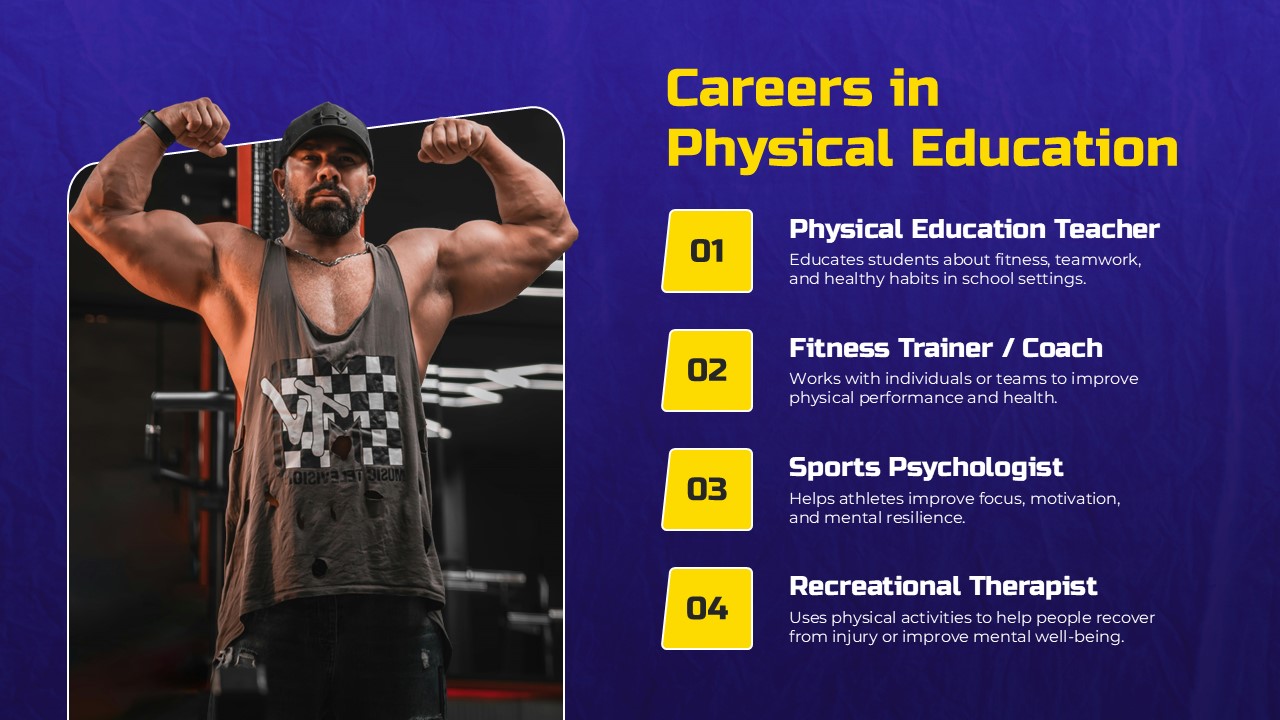 Plantilla gratuita de educación física | PPT y Google Slides - SlideChef