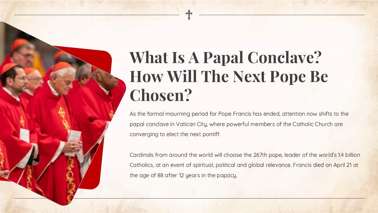 Papal Conclave Template – Free PowerPoint and Google Slides - SlideChef