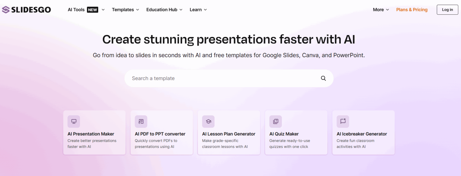 SlidesGo vs SlideChef: ¿Qué plataforma de plantillas de PowerPoint es mejor en 2025?