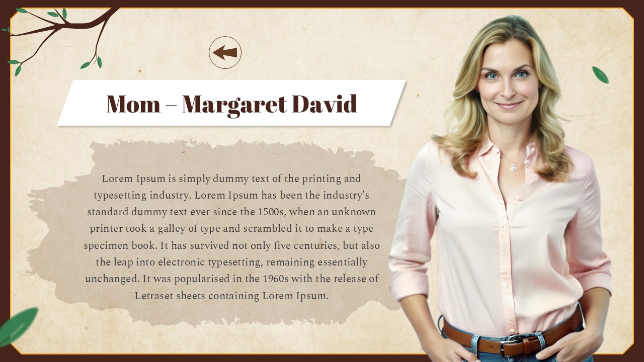 Free Family Tree Template | Interactive PPT & Google Slides - SlideChef