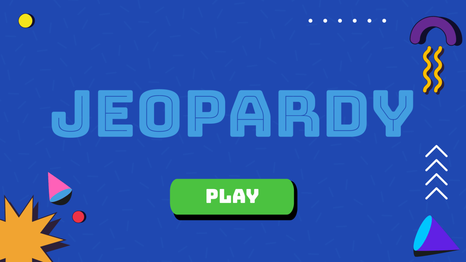 Top 10 Free Jeopardy Templates | Ultimate Jeopardy Game Maker - SlideChef