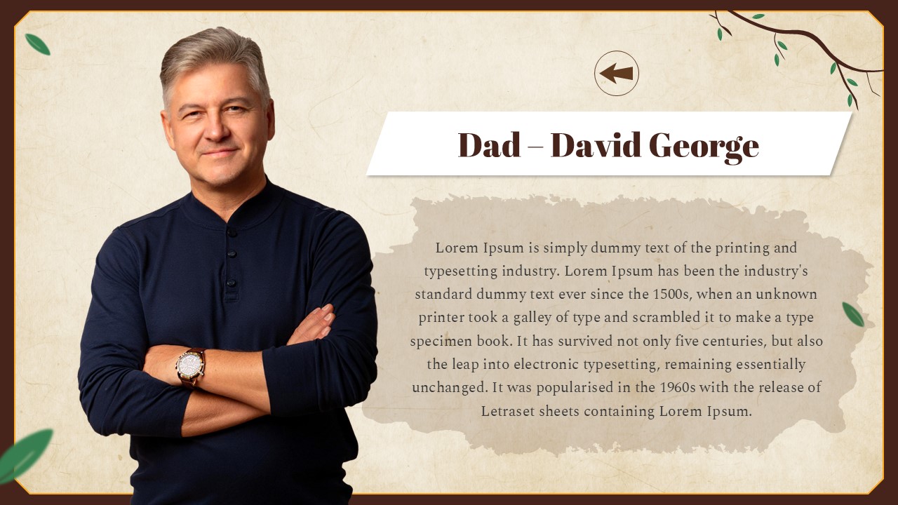 Free Family Tree Template | Interactive PPT & Google Slides - SlideChef