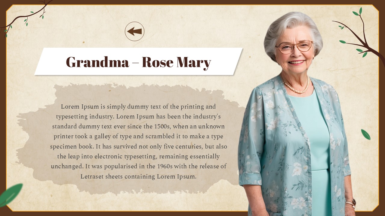 Free Family Tree Template | Interactive PPT & Google Slides - SlideChef