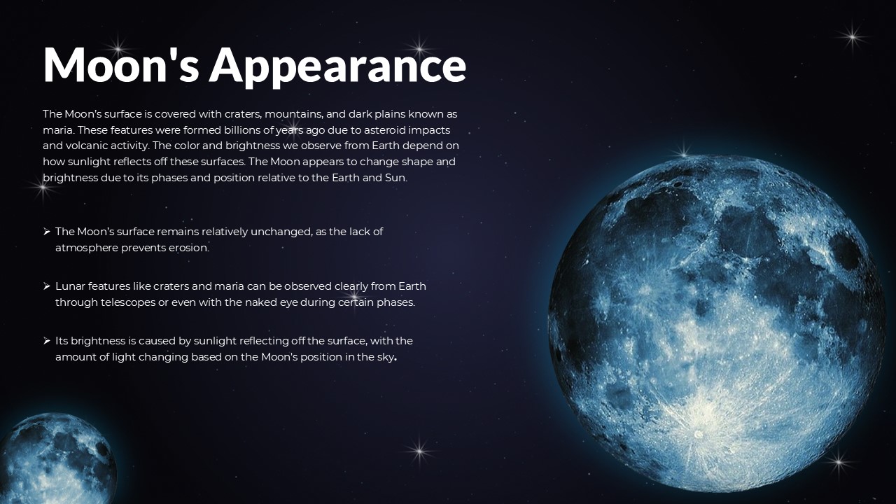 Plantilla de luna llena para PowerPoint, Google Slides y Canva - SlideChef