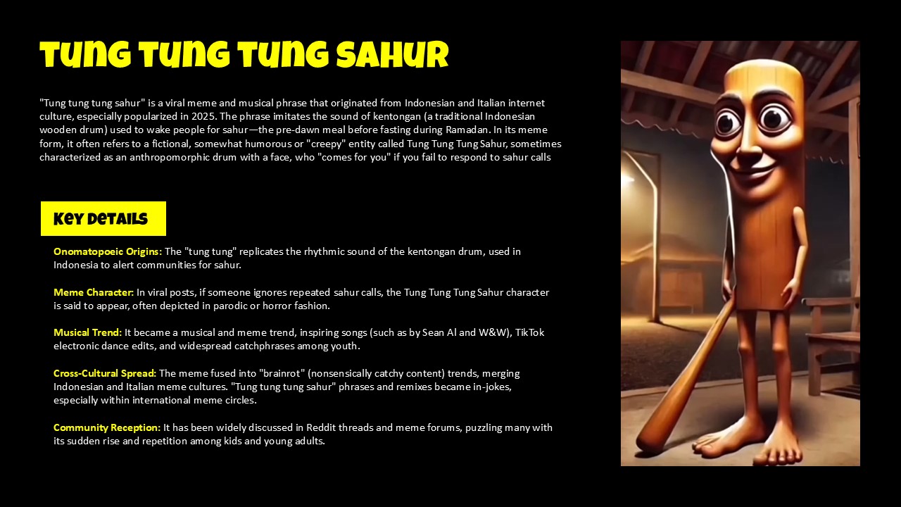 Italian Brainrot – Free PPT, Google Slides & Canva - SlideChef