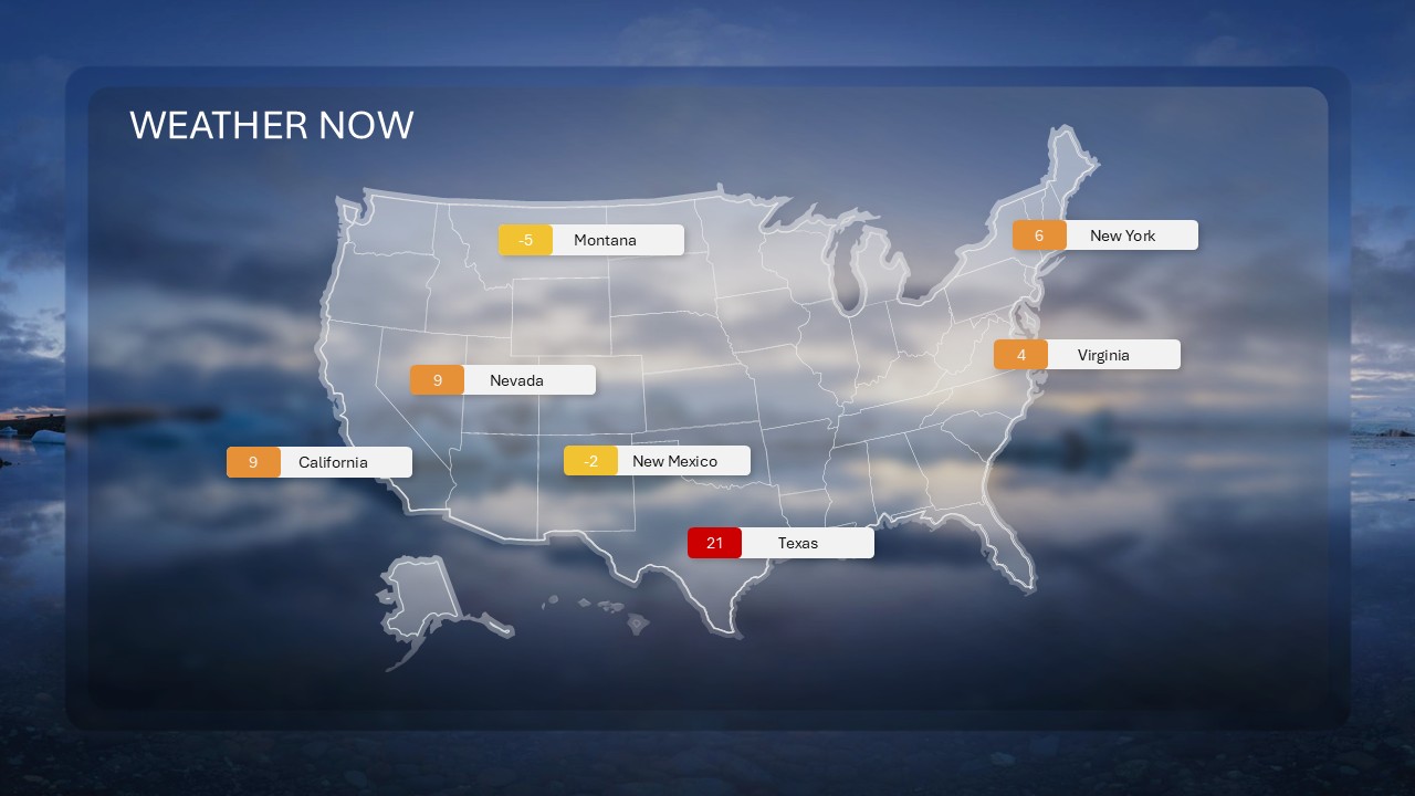Weather Tomorrow – Free Weather Forecast Template - SlideChef
