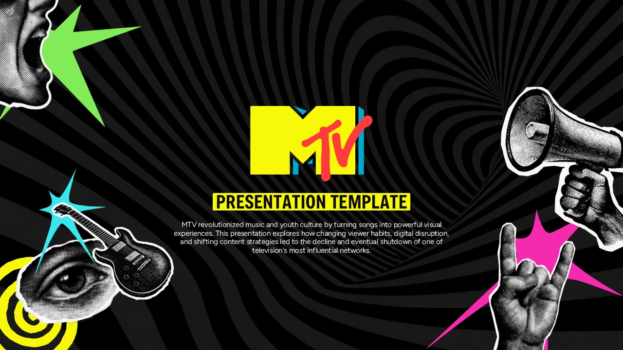 Free MTV Music Template, Themes & Designs - SlideChef